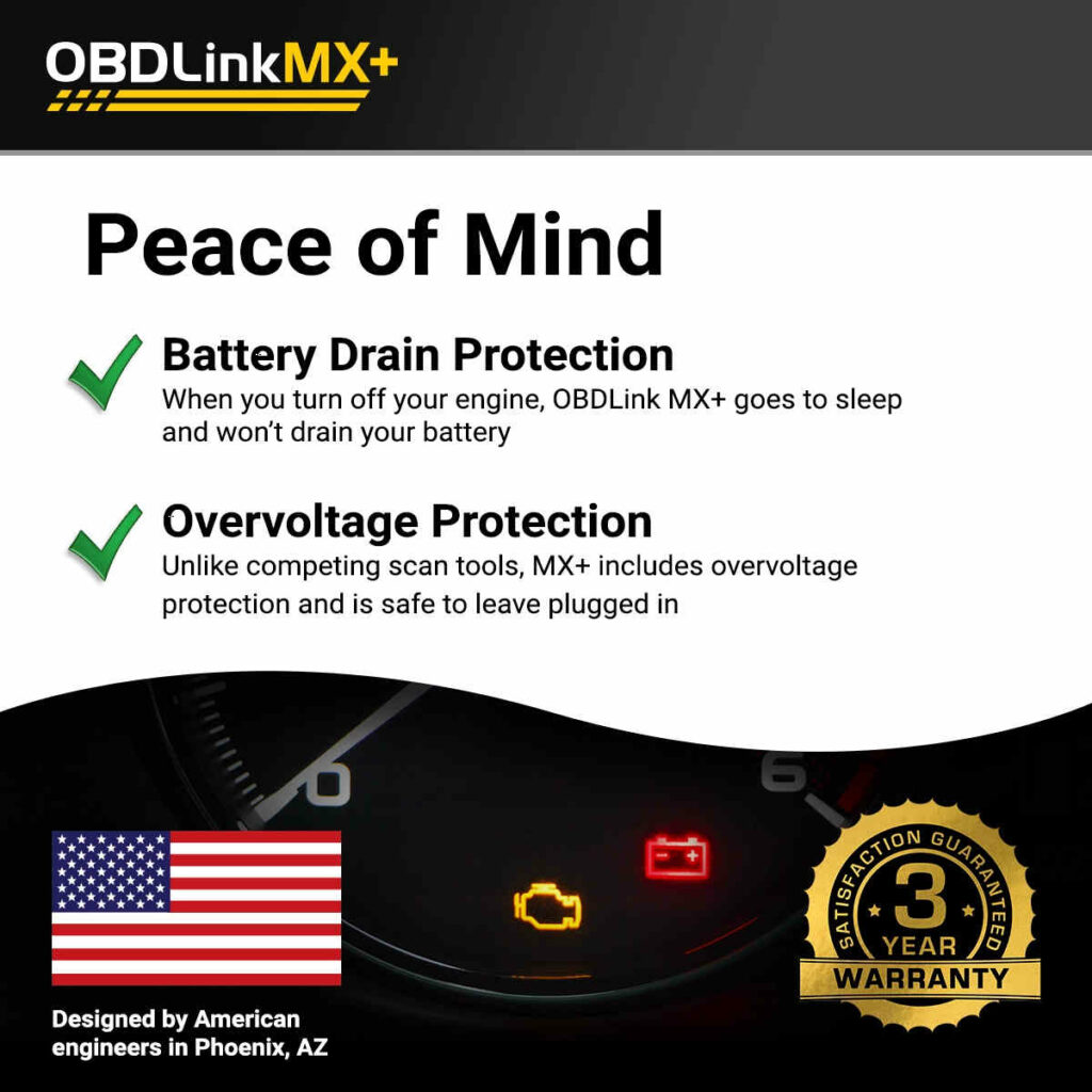 OBDLink® MX+ - Outstanding Bluetooth-Compatible OBD II Scan Tool