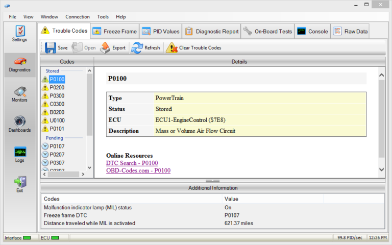 OBDwiz For Windows - The Right App To Scan Your Vehicle